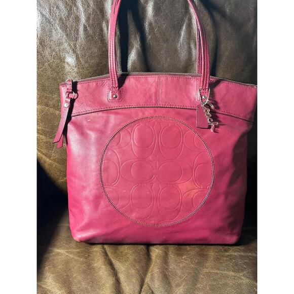 Coach | Bags | Coach Laura Leather Tote Bag | Poshmark
